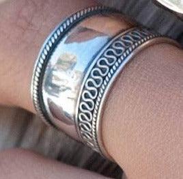 Barra Grande Ring~Sterling Silver 925 ~ SMR002 - Maresia Jewelry