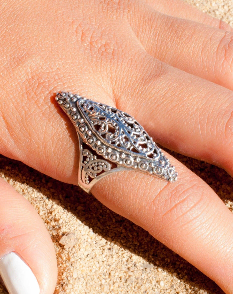 Clara Ring Sterling Silver 925 SMR101 9